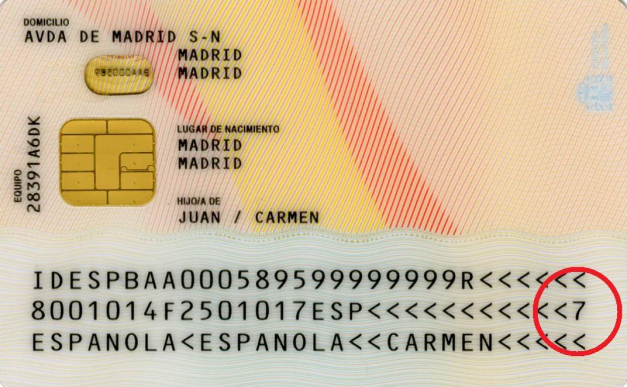 Bulo El Dígito Del Reverso De Tu Dni No Indica Cuántas Personas Se